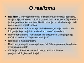 Realizam | PPT