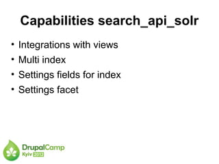 Realization facet filters in solr through ajax | PPT