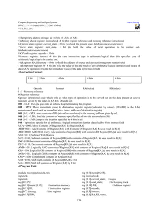 Realization of an 8 bit pipelined microprocessor in verilog hdl | PDF