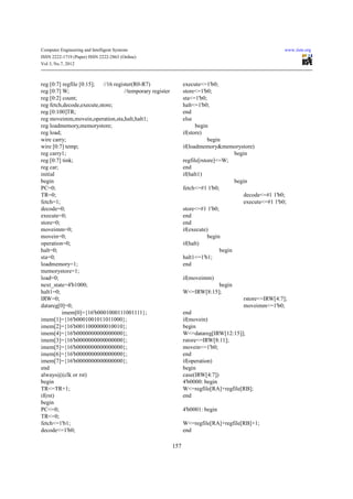 Realization of an 8 bit pipelined microprocessor in verilog hdl | PDF
