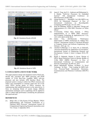 Realization of high performance run time loadable mips soft-core processor | PDF
