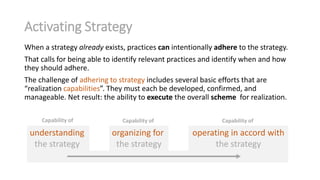 Realizing Strategy - Idea to Operation | PDF