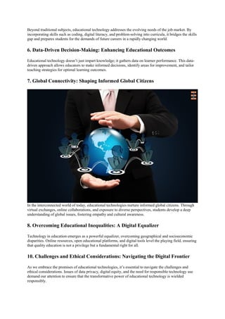 Educational Technology Transforming the Future | Future Education ...