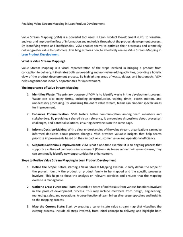 Realizing Value Stream Mapping in Lean Product Development.pdf