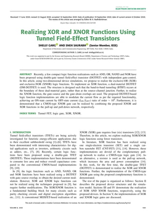 Realizing xor and_xnor_functions_using_tunnel_field-effect_transistors | PDF