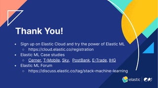 Realizing your AIOps goals with machine learning in Elastic | PPT