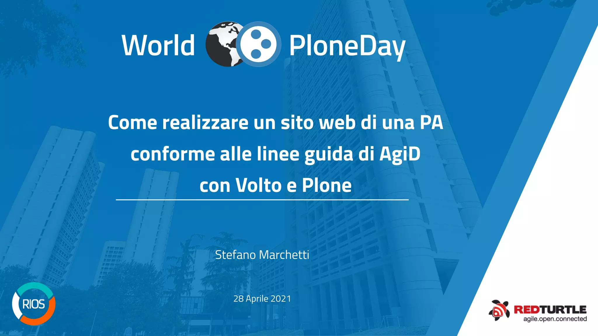 Come realizzare un sito web di una PA conforme alle linee guida di AgiD con Volto e Plone | PPT