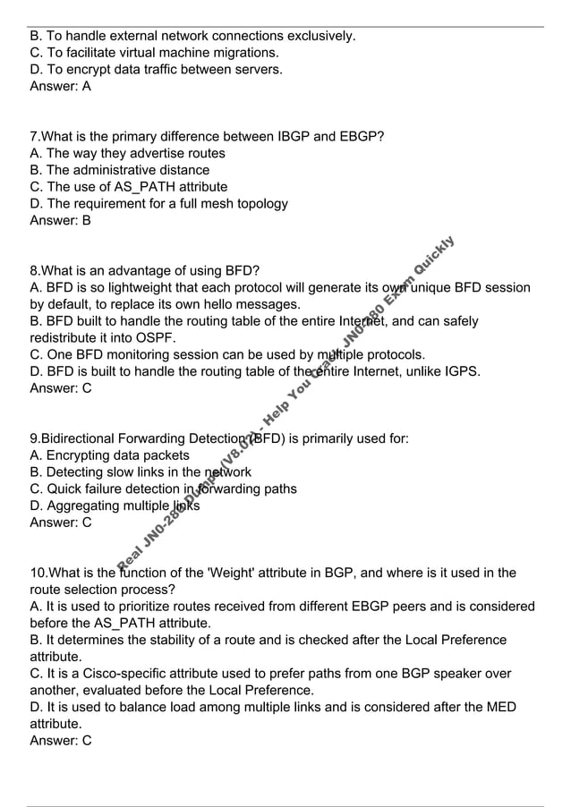 Real JN0-280 Dumps (V8.02) - Help You Crack JN0-280 Exam Quickly.pdf | Computer Networking ...