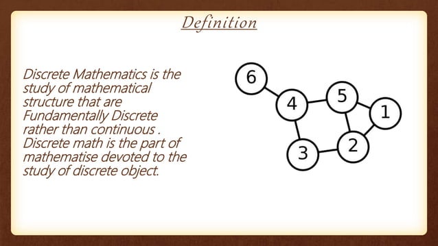 Real life application of discrete math | PPTX