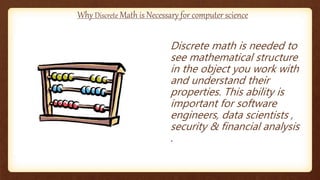 Real life application of discrete math | PPTX