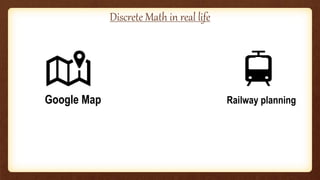 Real life application of discrete math | PPTX
