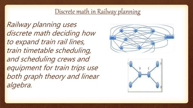 Real life application of discrete math | PPTX