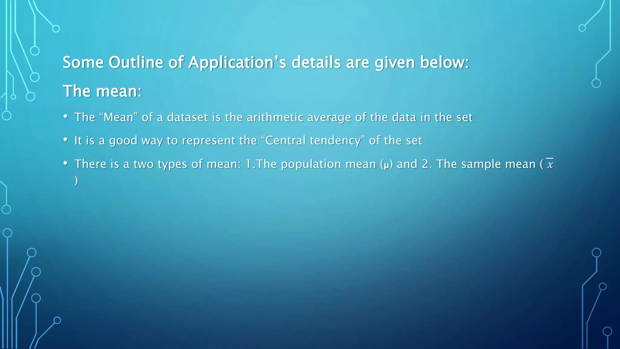 Real life application of statistics in engineering | PPTX