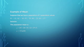 Real life application of statistics in engineering | PPTX