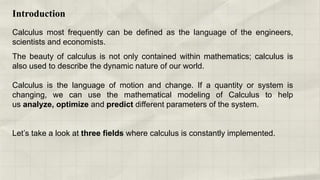 Real Life Applications of Calculus.pptx