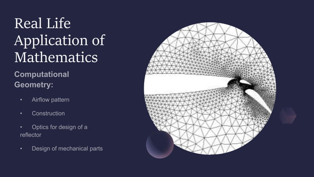 Real Life Applications of Mathematics | PPTX | Education