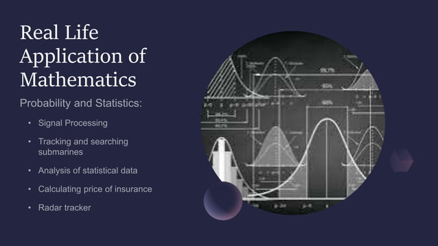 Real Life Applications of Mathematics | PPTX | Education