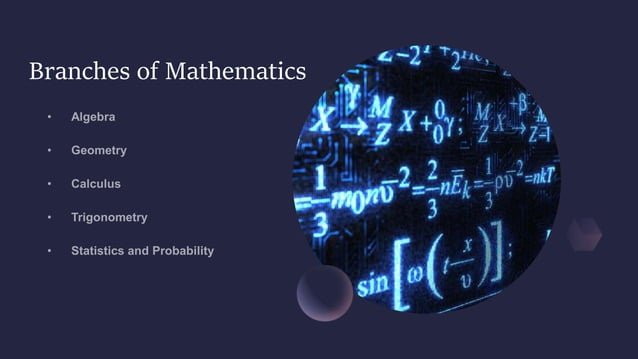 Real Life Applications of Mathematics | PPTX | Education