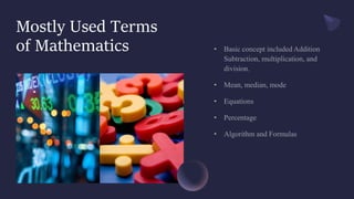 Real Life Applications of Mathematics | PPTX