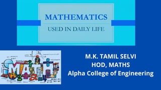 Real Life Applications of Mathematics.pptx