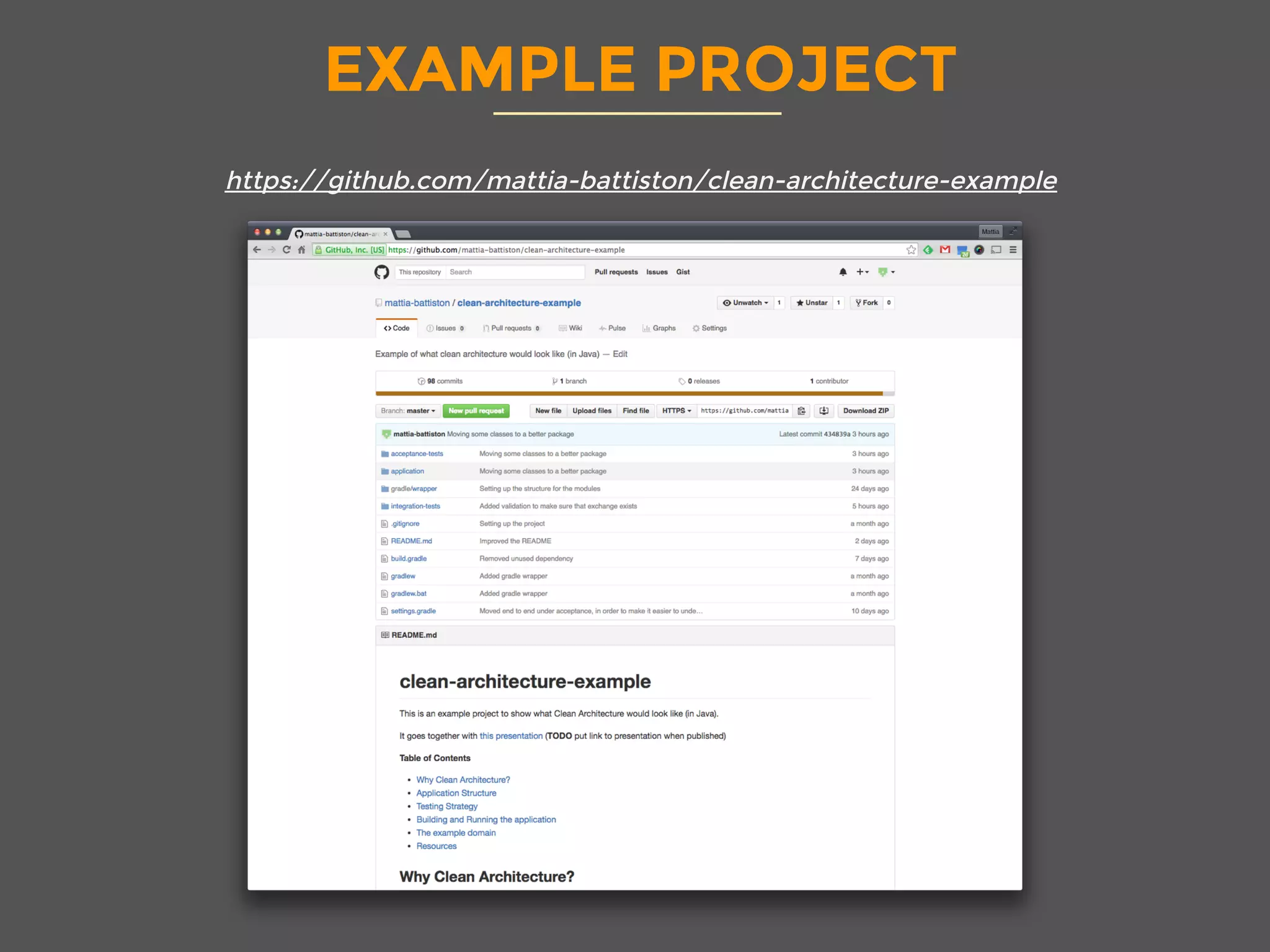 Real Life Clean Architecture | PDF