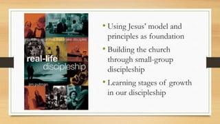 Real life discipleship - intro | PPTX