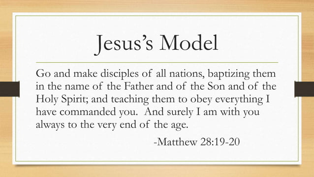 Real life discipleship - intro | PPTX