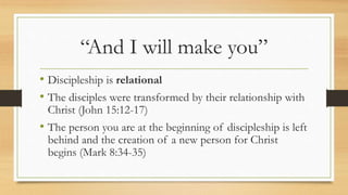 Real life discipleship - intro | PPTX