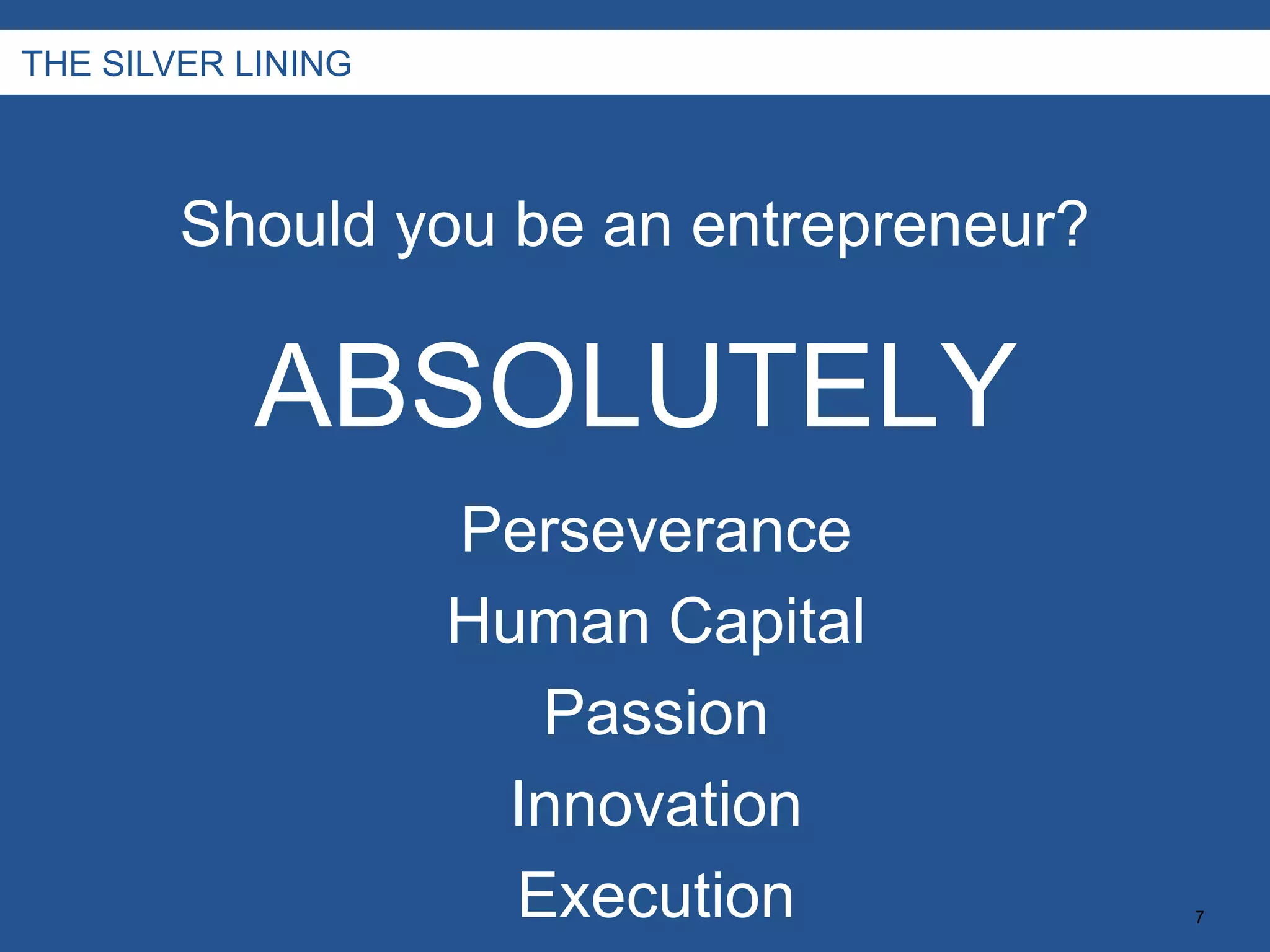 Real life Entrepreneur | PPTX