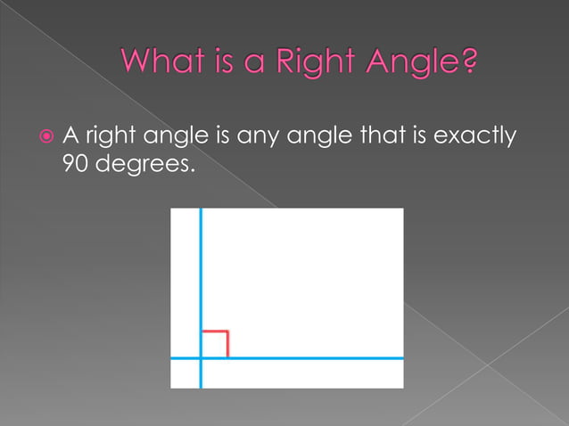 Real life examples of geometric angles | PPT