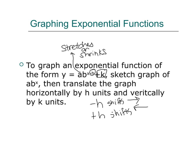 REPRESENTING real life exponential functions.ppt