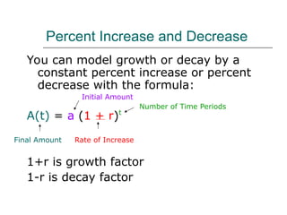REPRESENTING real life exponential functions.ppt