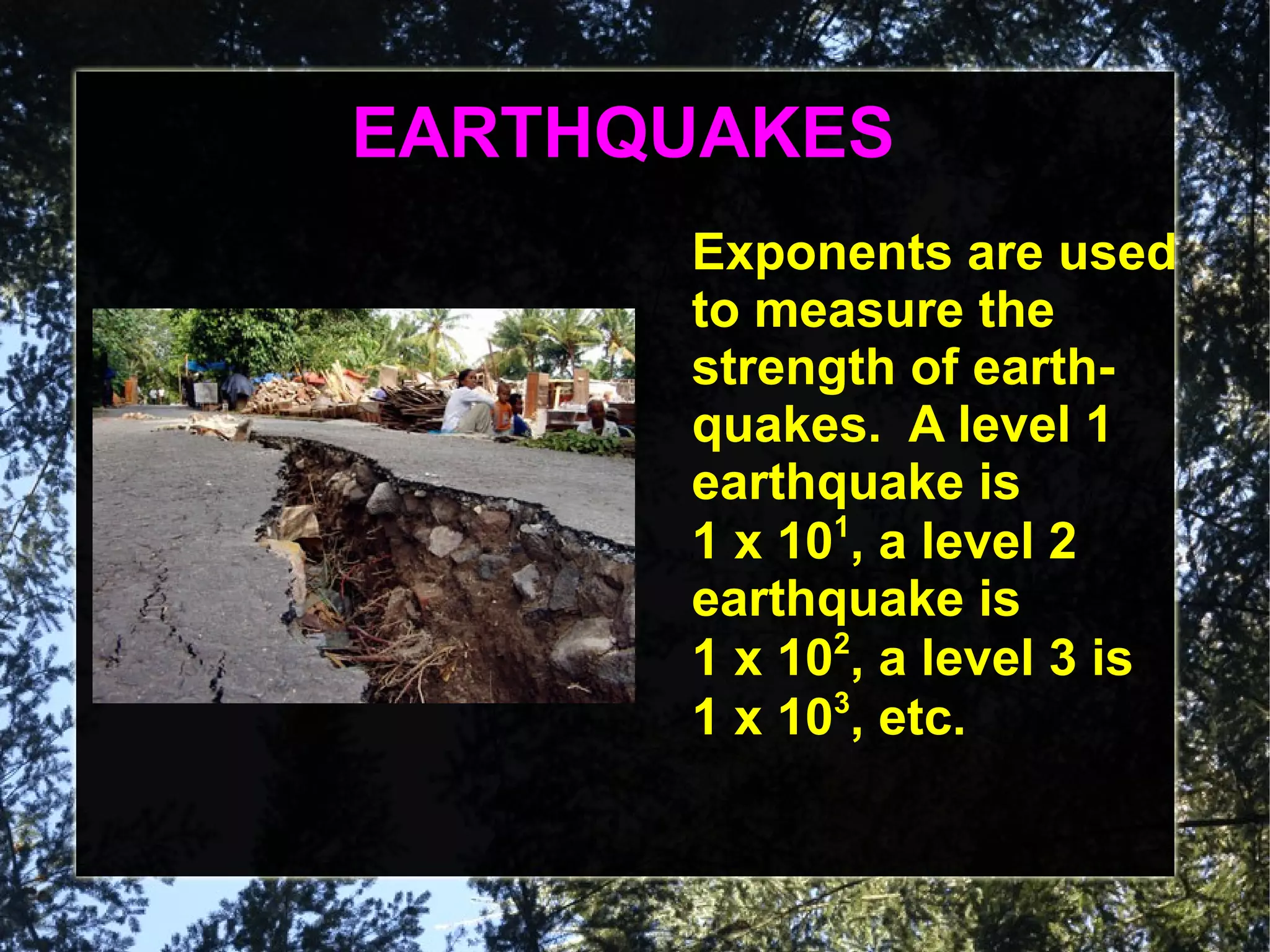 Exponents in Real Life | PDF