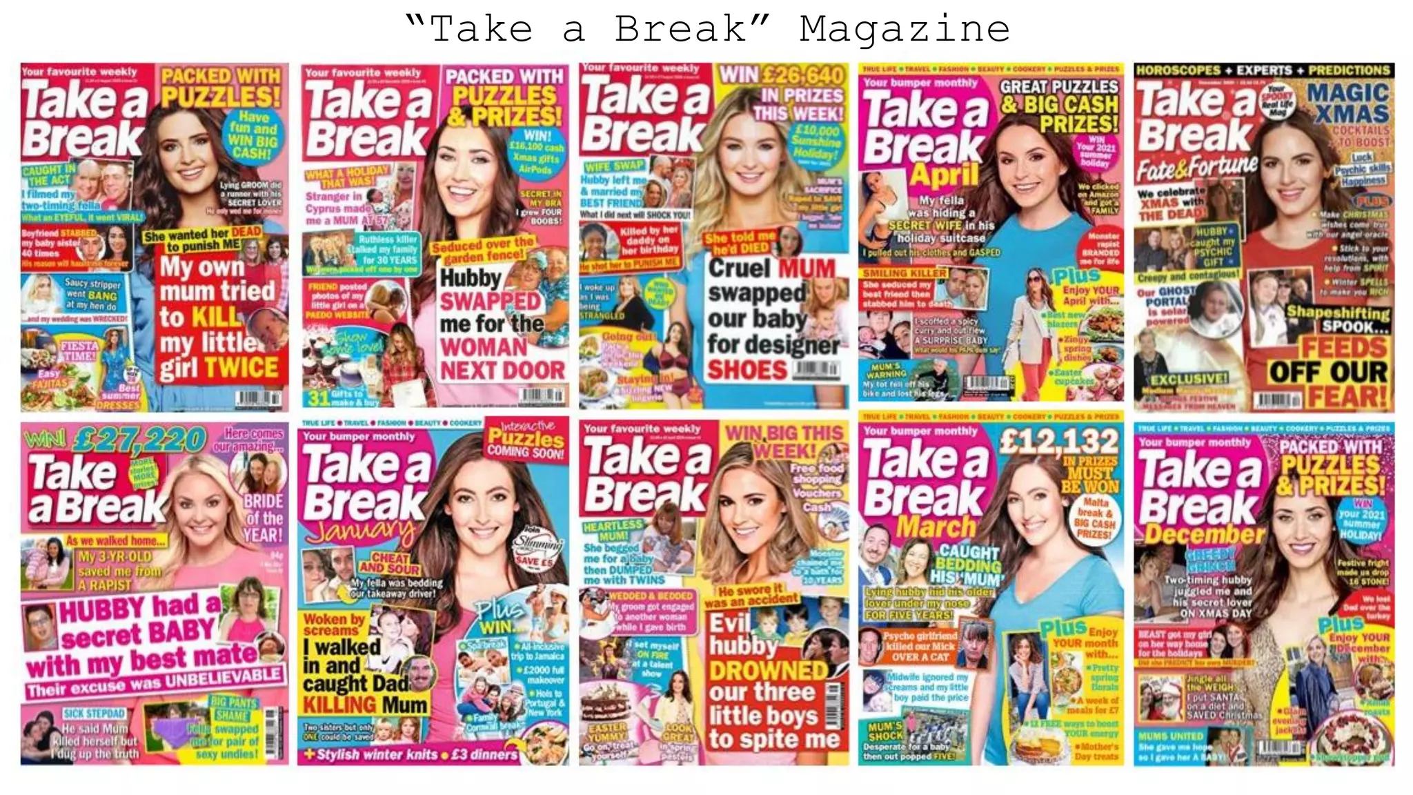 Real Life Magazines Research | PPT