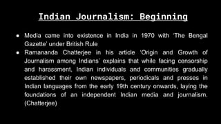Real Life Raghavs: Exploring the Past, Present and Future of Journalism ...