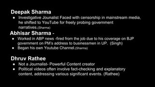 Real Life Raghavs: Exploring the Past, Present and Future of Journalism ...
