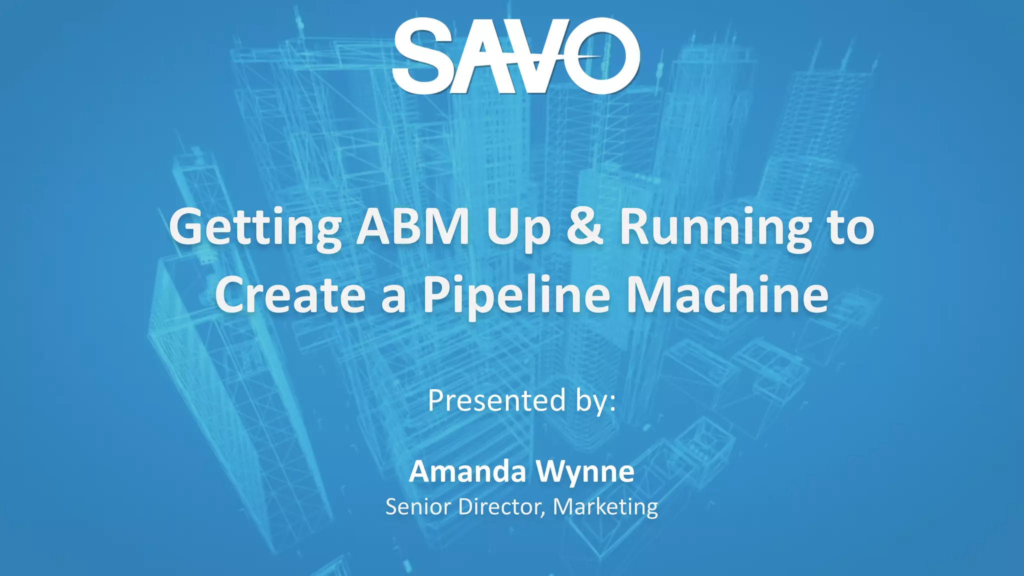 Getting Abm Up And Running To Create A Pipeline Gen Machine Ppt