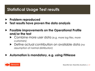 Real life test; real life situations | PPTX | Computer Software and ...
