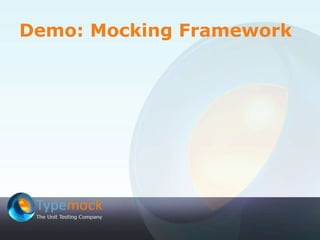 Real life unit testing tools and practices | PPTX | Programming ...