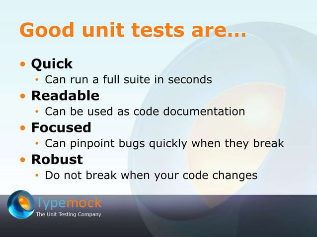 Real life unit testing tools and practices | PPTX | Programming ...