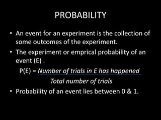 Real life use of probability. | PPTX
