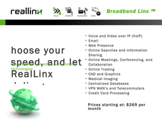 Reallinx Overview | PPT