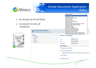 Really Simple Document Management with Alfresco | PDF