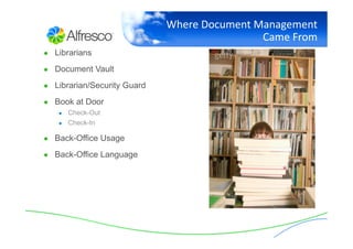 Really Simple Document Management with Alfresco | PDF