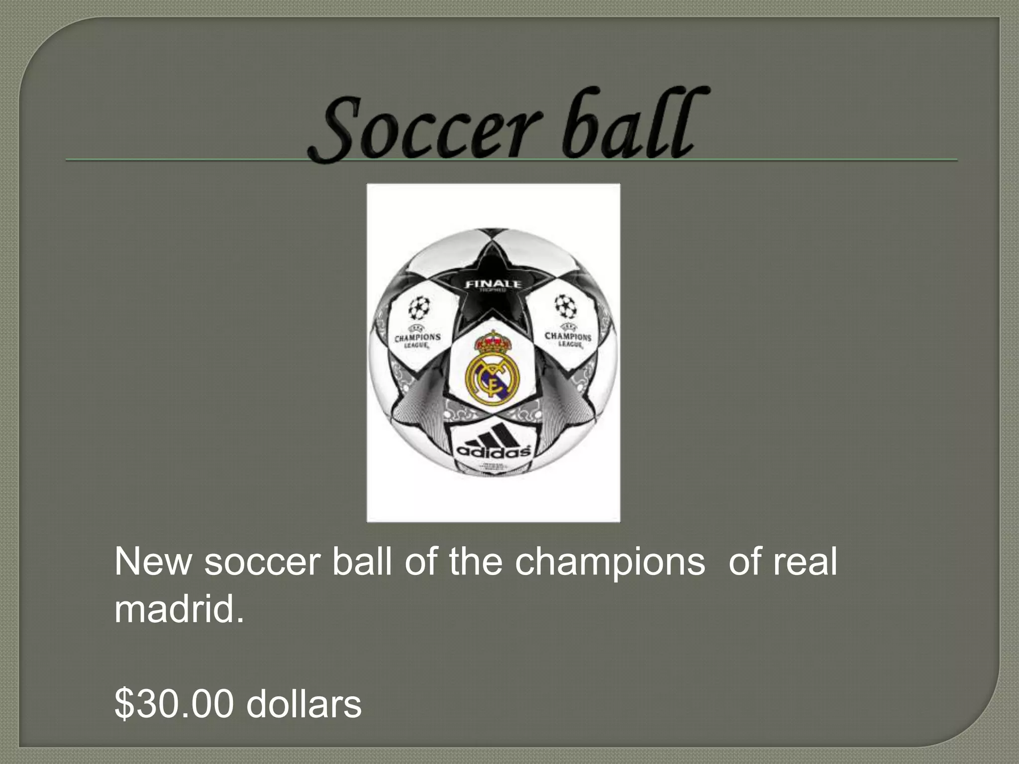 Real Madrid | PPTX | Soccer | Sports