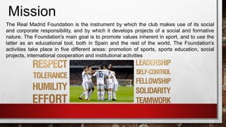 Real Madrid Foundation | PPTX