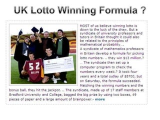 Real World Mathematics Formulas | PPTX
