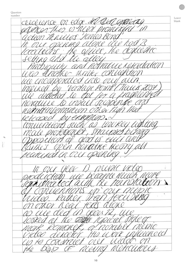 Real media texts examples