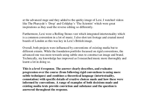 Real media texts examples