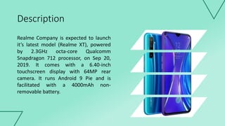 Realme XT Overview & Specifications | PPTX